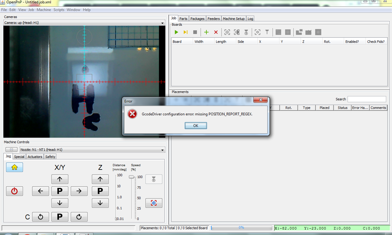 Multiple LitePlacer errors after update · Issue #1132 · openpnp/openpnp · GitHub
