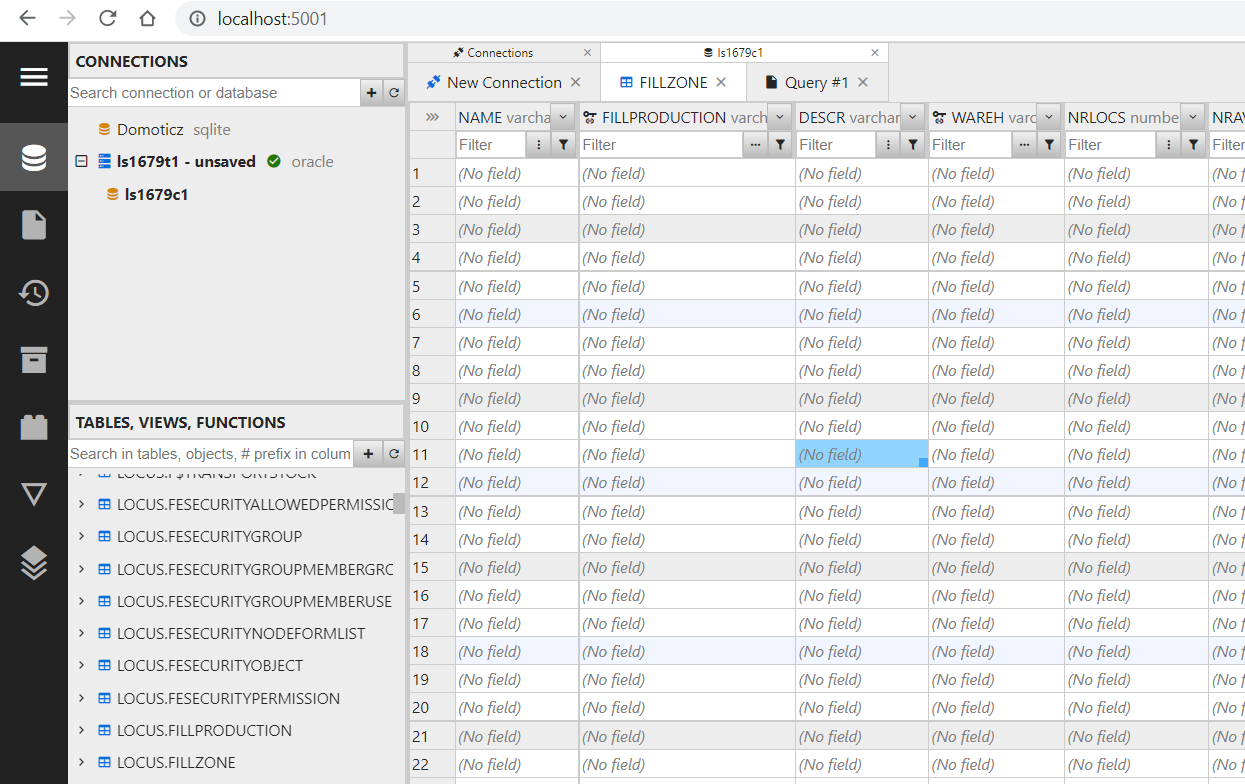 FEAT: oracle database support. · Issue #380 · dbgate/dbgate · GitHub