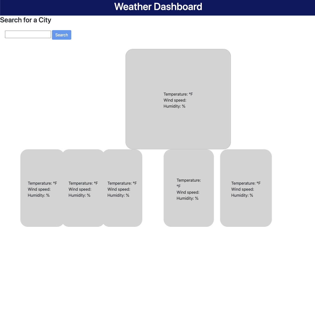GitHub - brachtco/weather-dashboard
