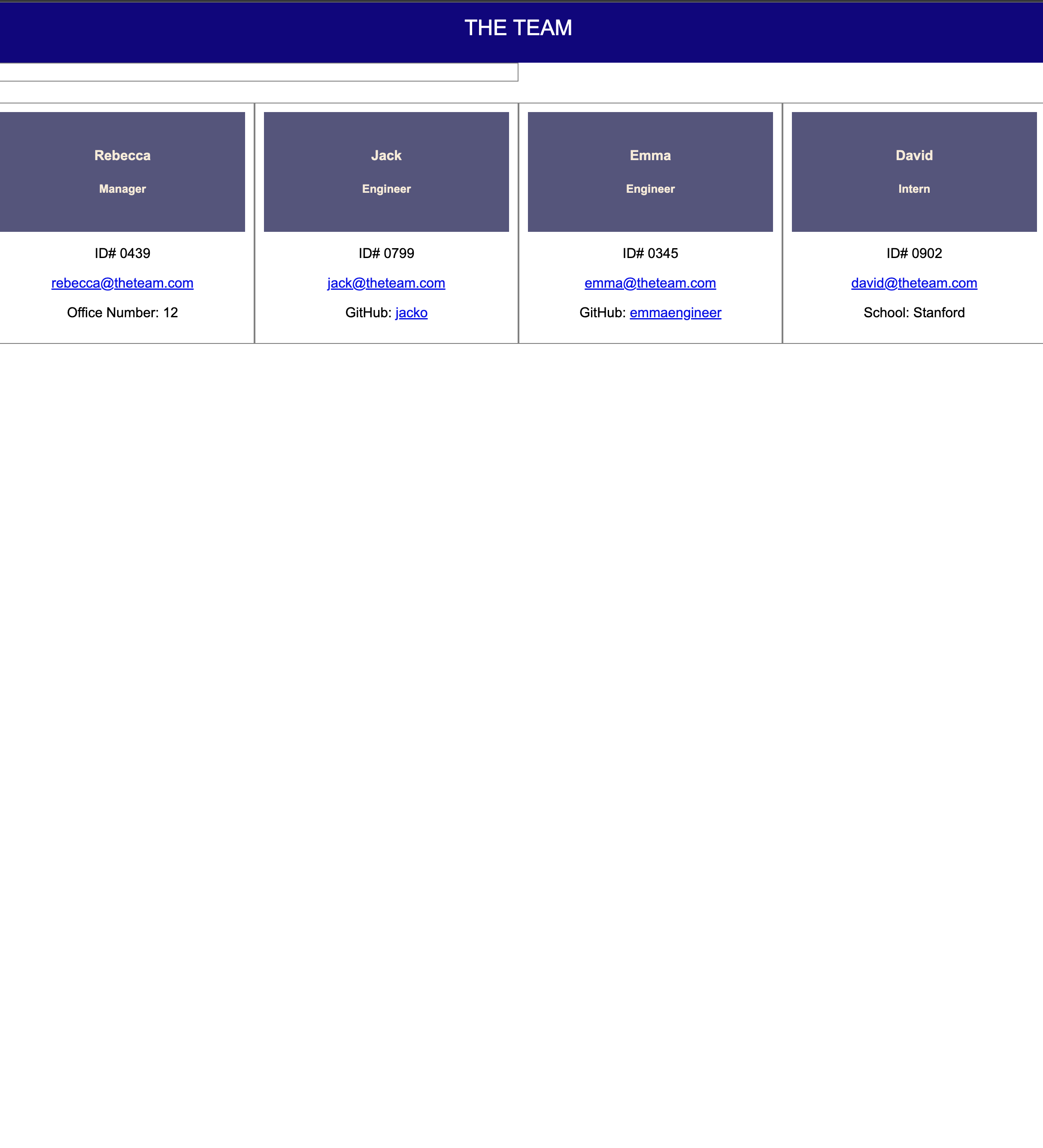 GitHub - brachtco/team-profile-generator