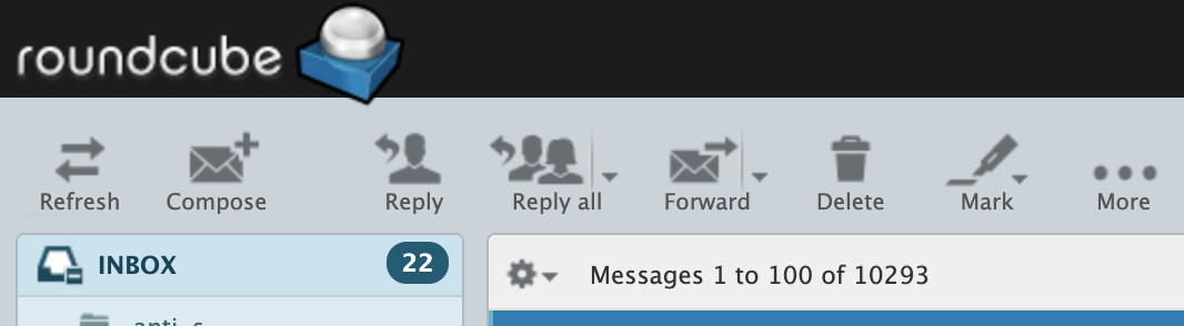 Junk buttons missing? · Issue #8616 · roundcube/roundcubemail · GitHub