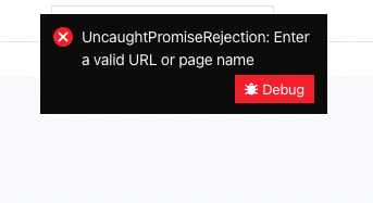 [Bug]-[530]:Sanitise error messages on toast alerts · Issue #22318 ...