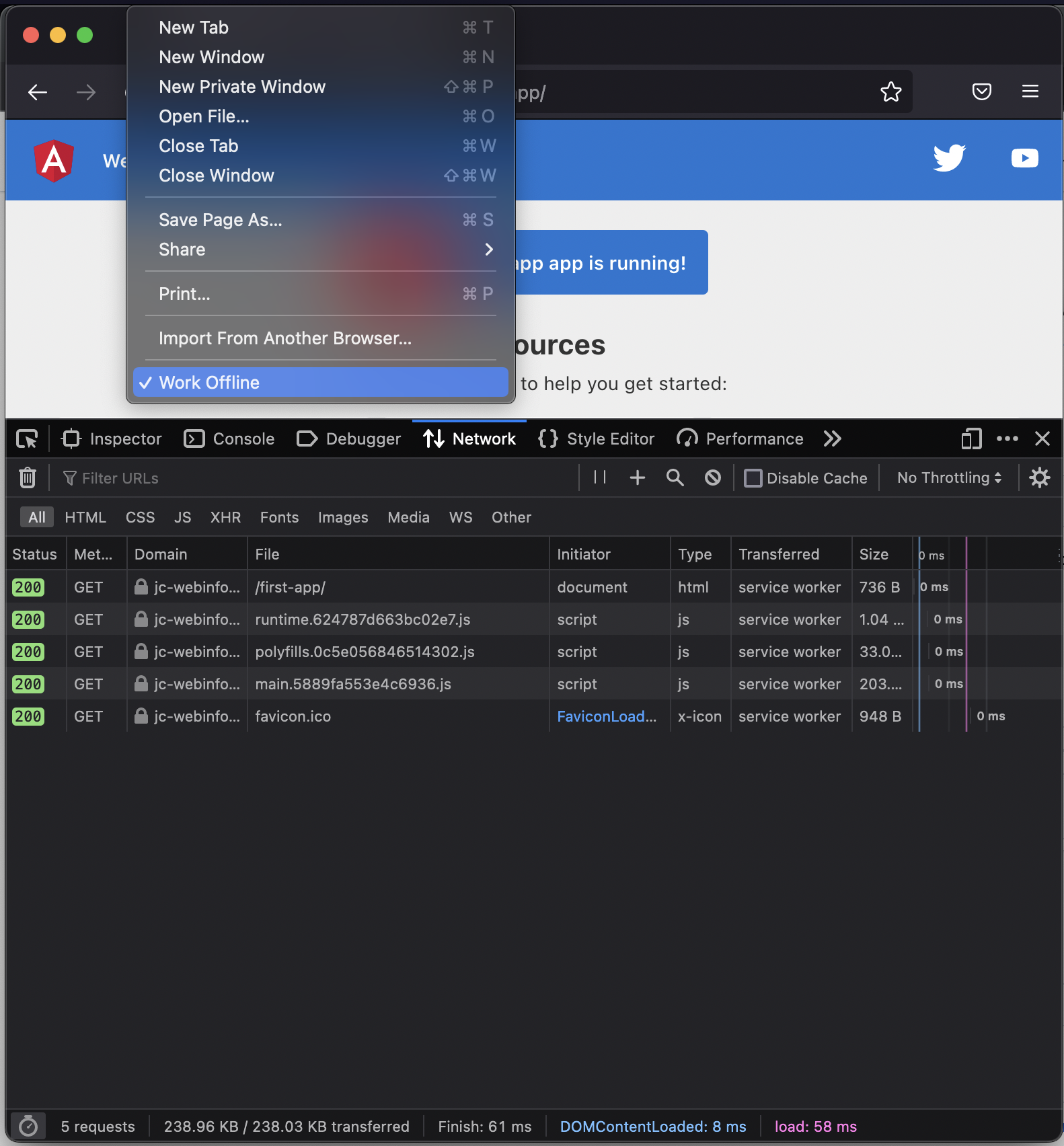 PWA White Page offline · Issue #23742 · angular/angular-cli · GitHub