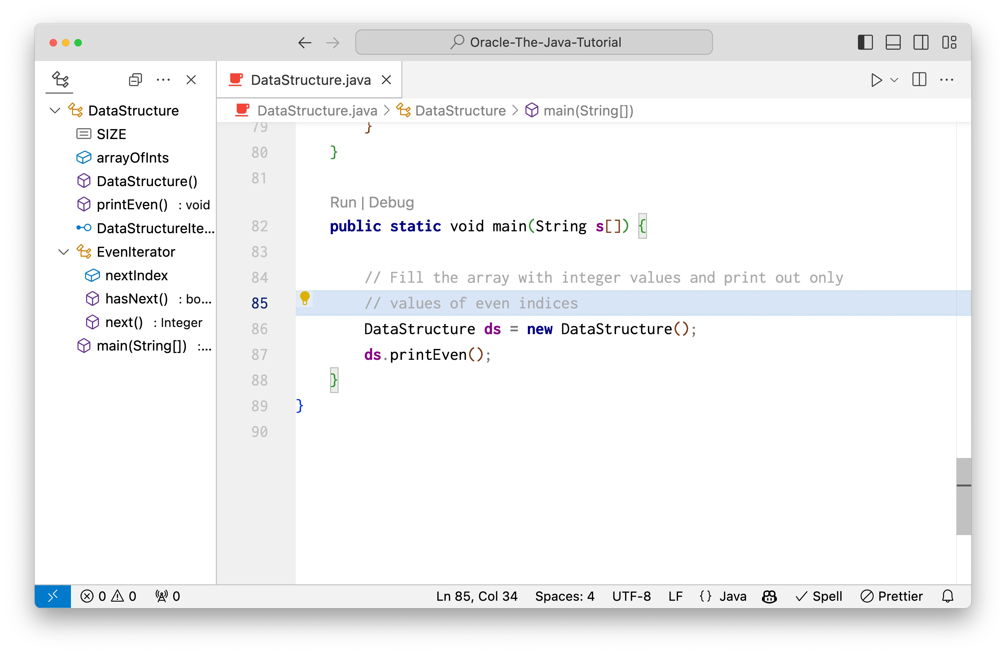 Ways To Customize The Symbol Variable Function Etc Icons In The Outline View · Issue
