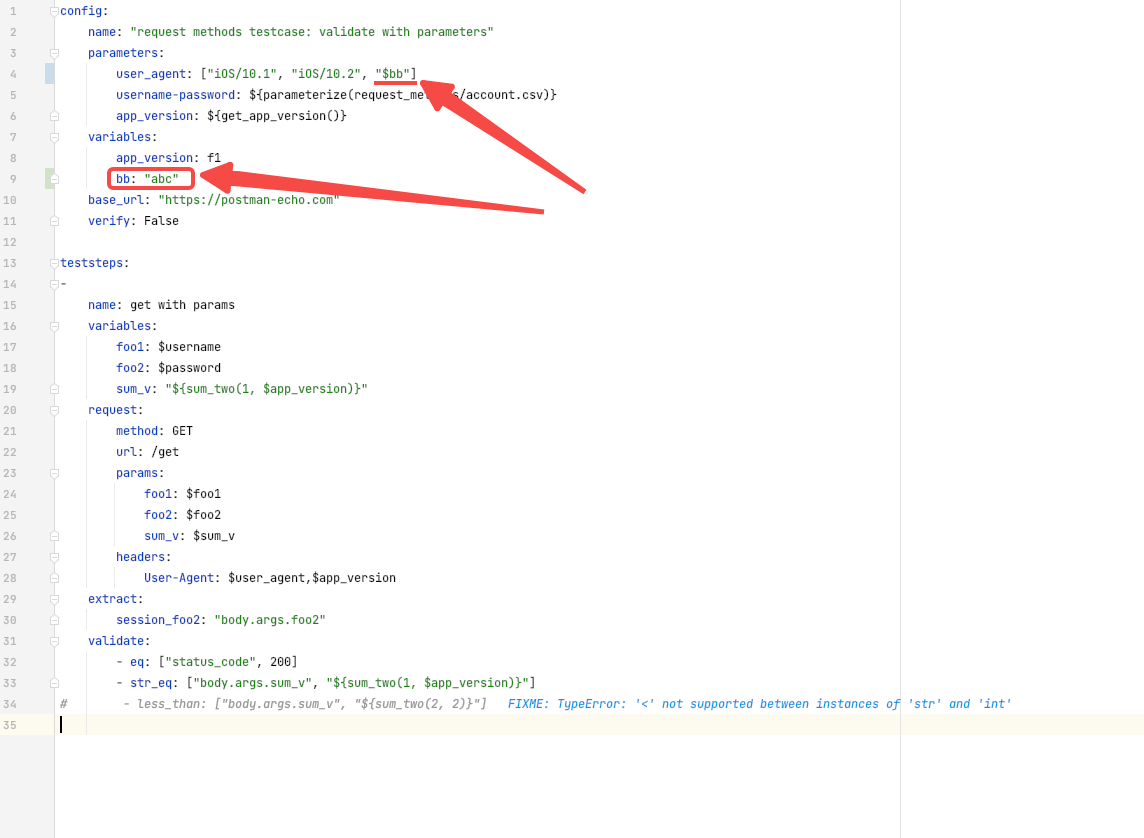 parameters参数化取不到变量 · Issue #1143 · httprunner/httprunner · GitHub
