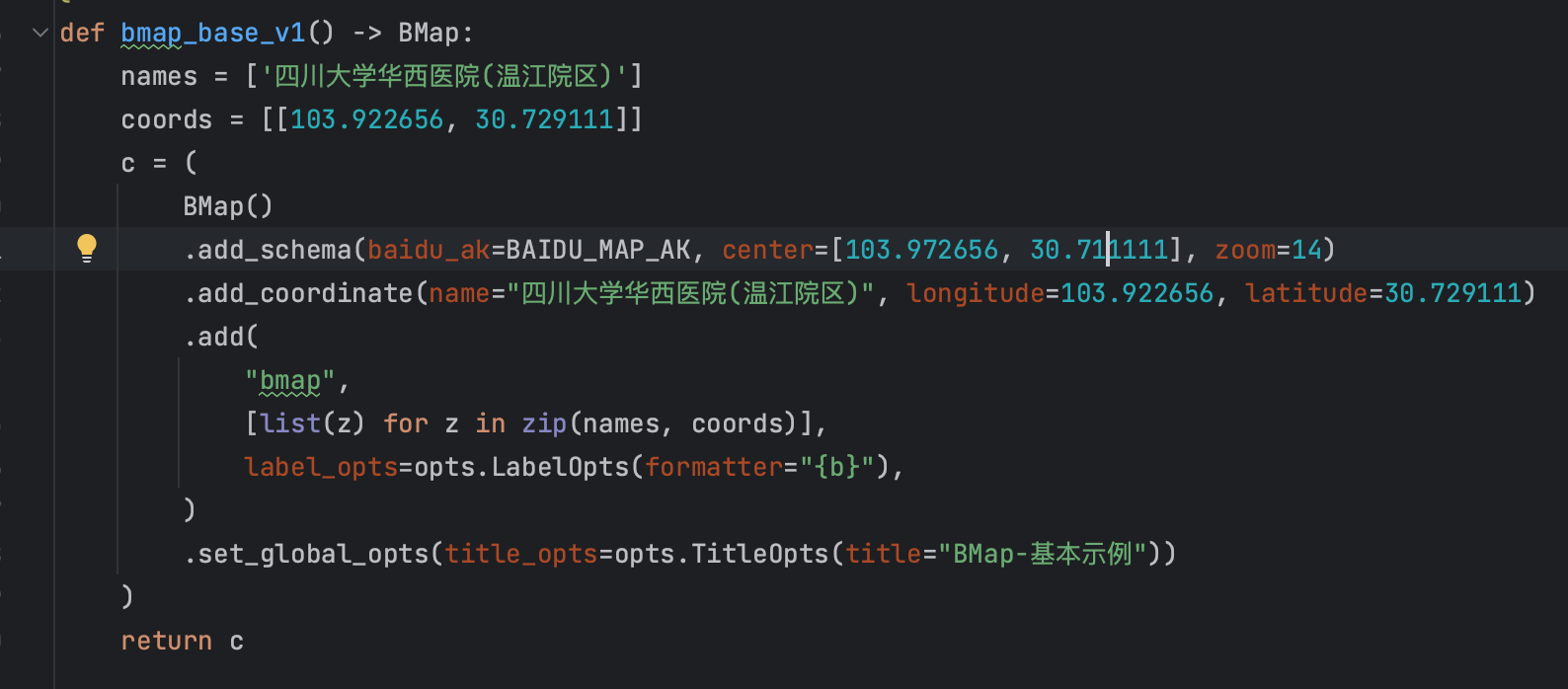 pyecharts使用Bmap的API绘制POI散点图，发现定位不准 · Issue #2235 · pyecharts/pyecharts · GitHub
