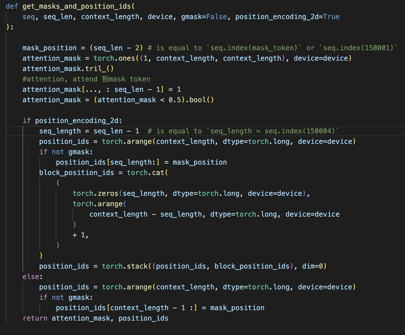 label attention_mask构造问题 · Issue #60 · mymusise/ChatGLM-Tuning · GitHub