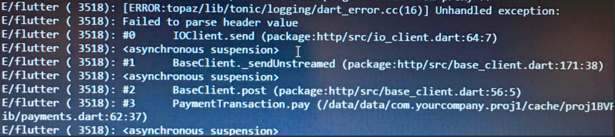 Getting Error When Adding Authorization Header In Client · Issue 31105 · Dart Langsdk 2981
