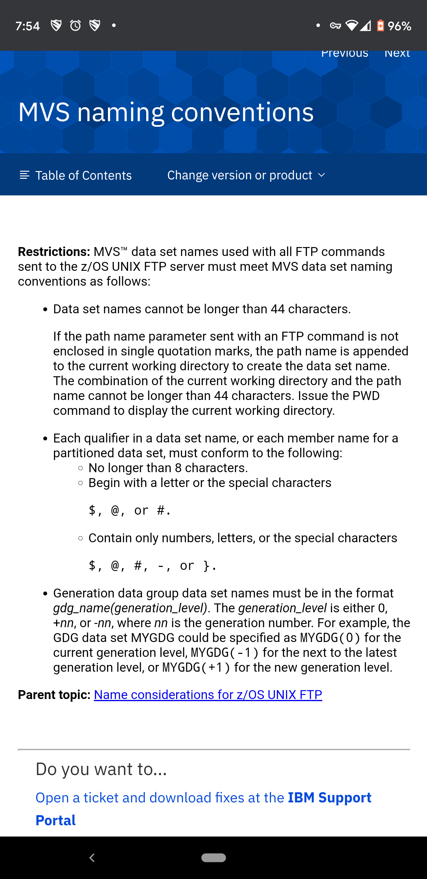 z/OSMF calls via the api gateway can fail when requests include special characters such as ...