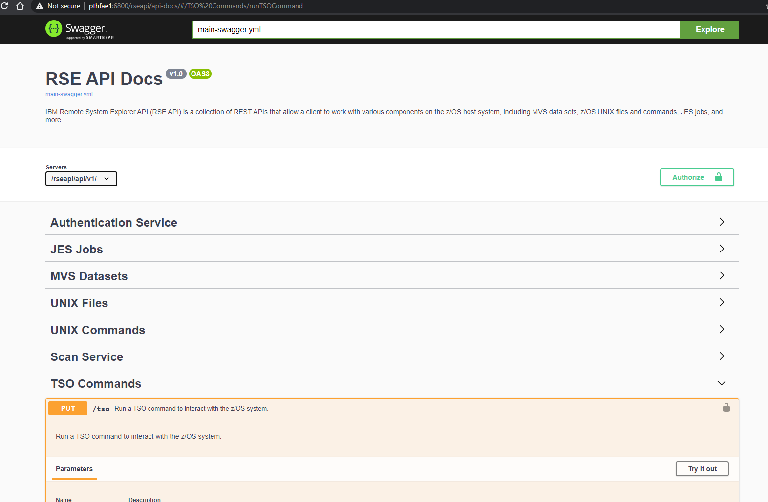 TSO Support in RSE API? · Issue #40 · IBM/zopeneditor-about · GitHub