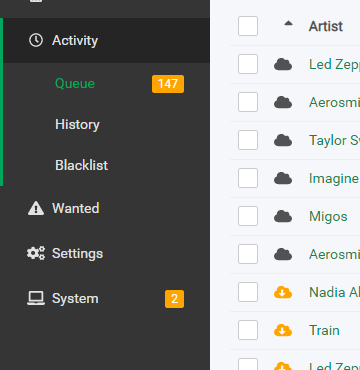 [BUG]: Queue Status Indicator Turns Orange with "Stalled" Queue Items · Issue #2476 · Lidarr ...