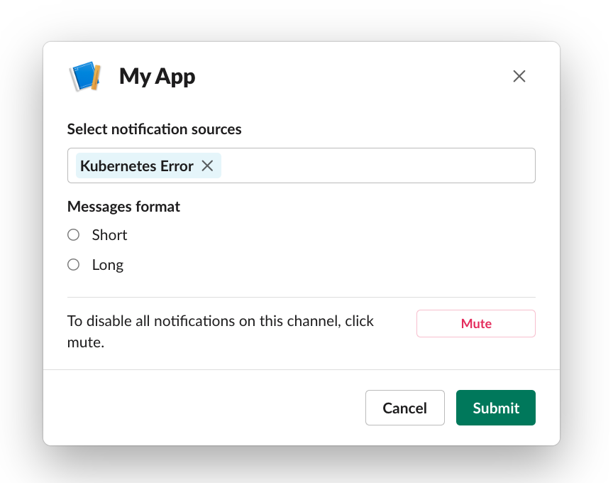 Rework interactive notification management · Issue #766 · kubeshop/botkube · GitHub