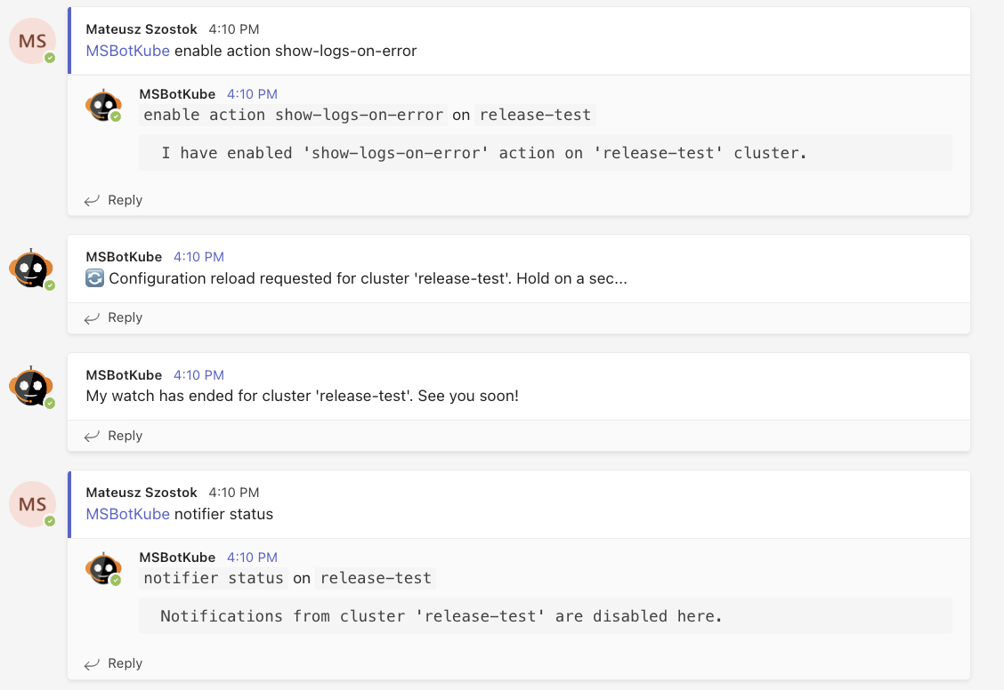Release Botkube 0.16 · Issue #851 · kubeshop/botkube · GitHub