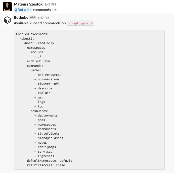 Remove `list commands` and introduce `list executor/sources` instead · Issue #891 · kubeshop ...