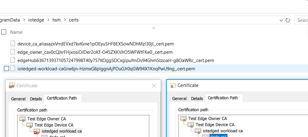 Issue With Iotedge Certificates · Issue 308 · Azure Iotedge · Github