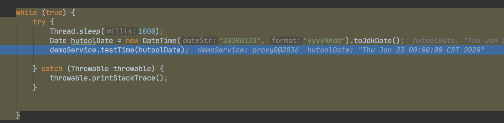 Hutool DateTime Value is changed current time · Issue #5342 · apache/dubbo · GitHub