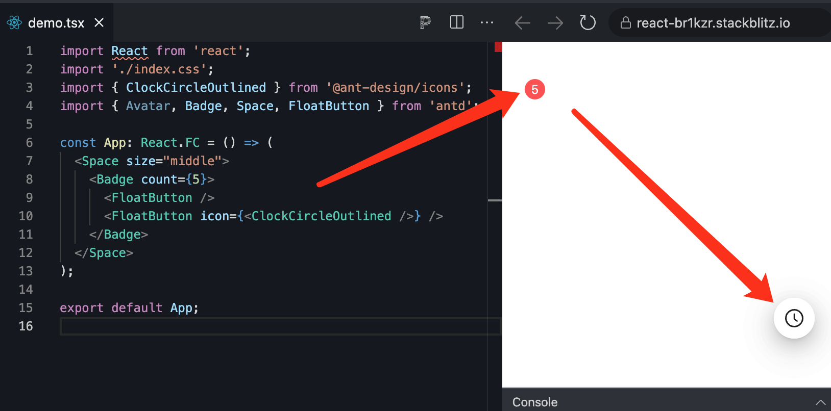 Badge FloatButton 显示有误 · Issue #39193 · ant-design/ant-design · GitHub