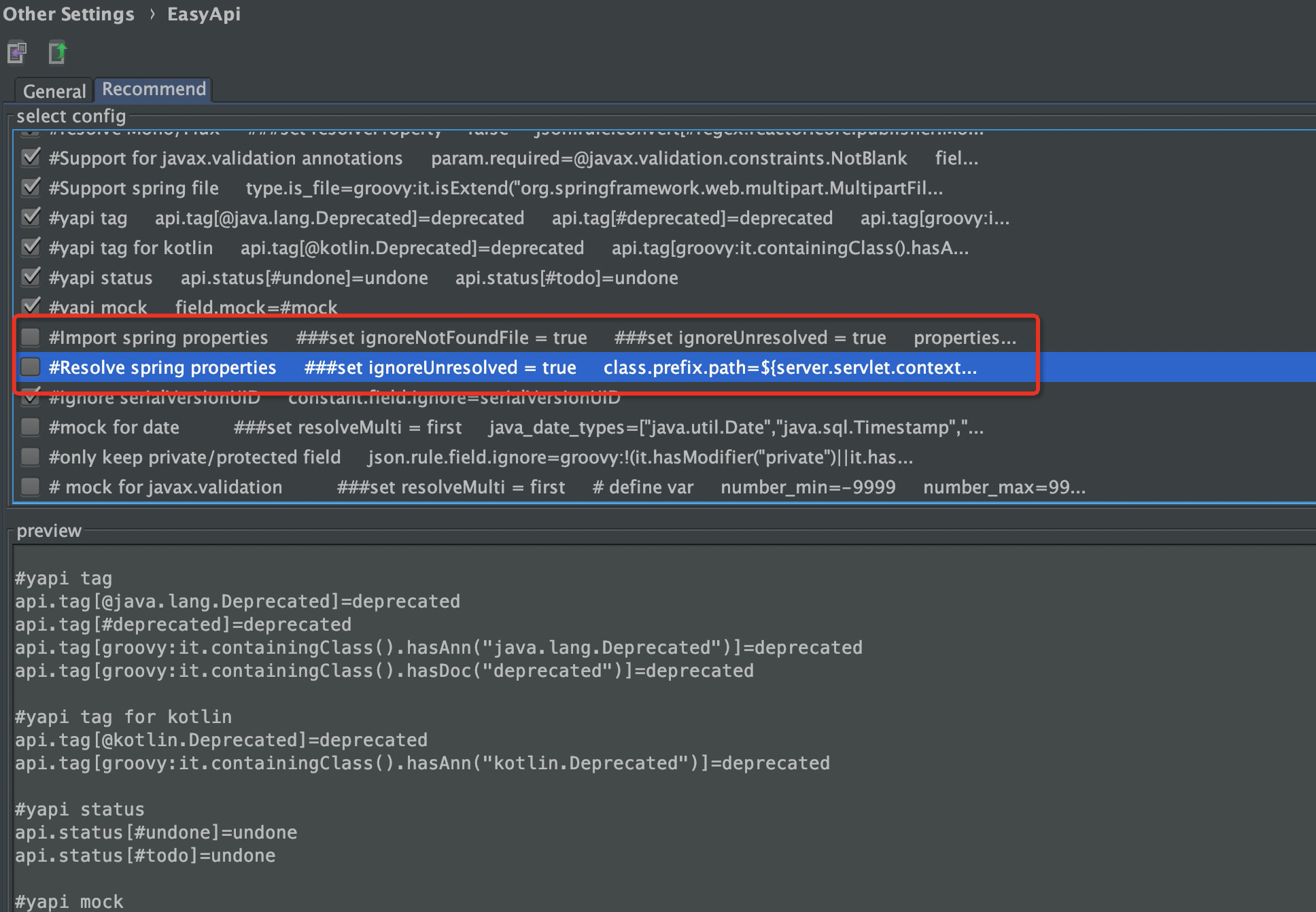 多环境情况下，spring的yaml中有maven变量，easy yapi总是取源码中的yaml，于是出现问题 · Issue #205 · tangcent/easy-yapi · GitHub