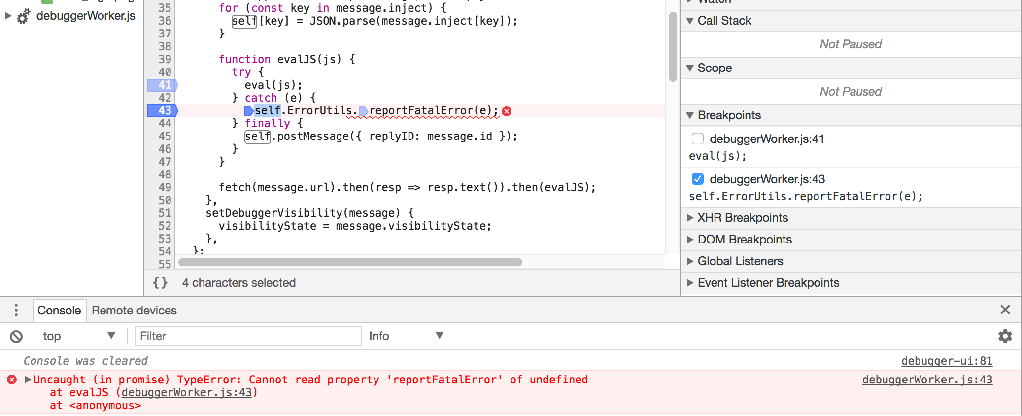 Failure when reporting bundle evaluation error · Issue #196 · callstack/haul · GitHub
