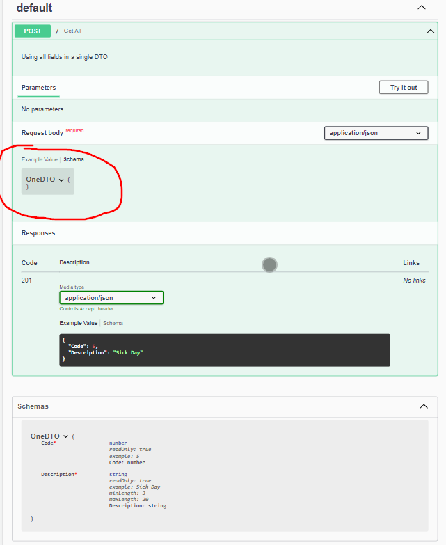 Swagger Body DTO not showing in documentation · Issue #10281 · nestjs/nest · GitHub