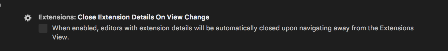 Gear doesnt appear on settings that take boolean · Issue #58538 · microsoft/vscode · GitHub