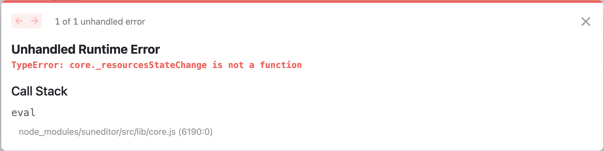 TypeError: core._resourcesStateChange with React 18 and v2.44.0 or greater · Issue #1138 ...