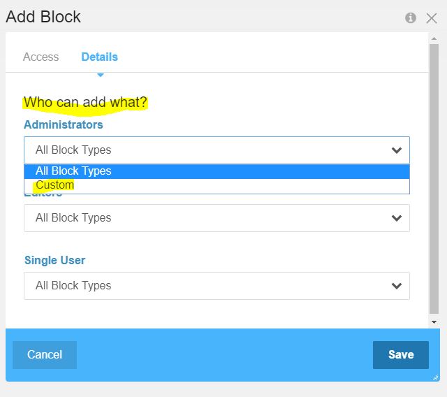 V8 2 1 Block Permissions Bug · Issue 6218 · Concretecms Concretecms · Github