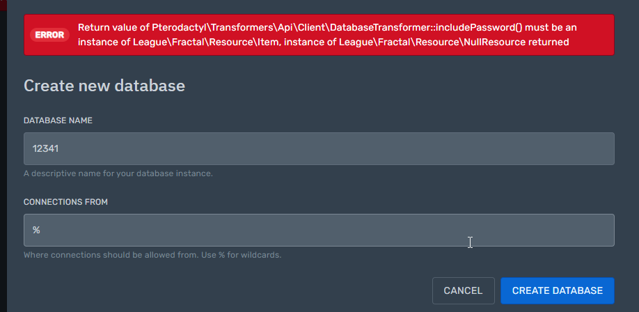 Subuser without `view_password` permission gets null error · Issue #2681 · pterodactyl/panel ...