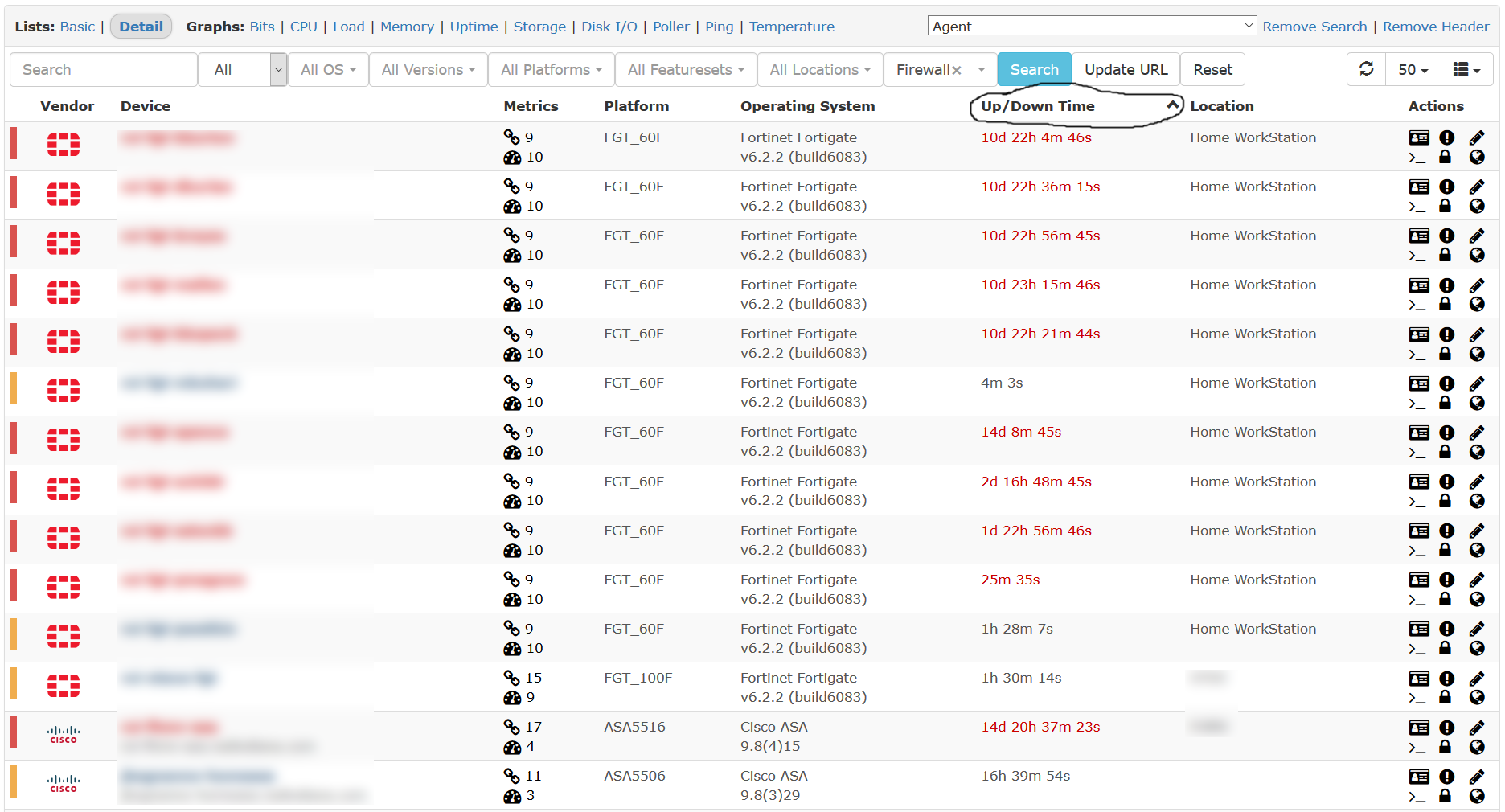 Sorting by Up/Down Time · Issue #10996 · librenms/librenms · GitHub