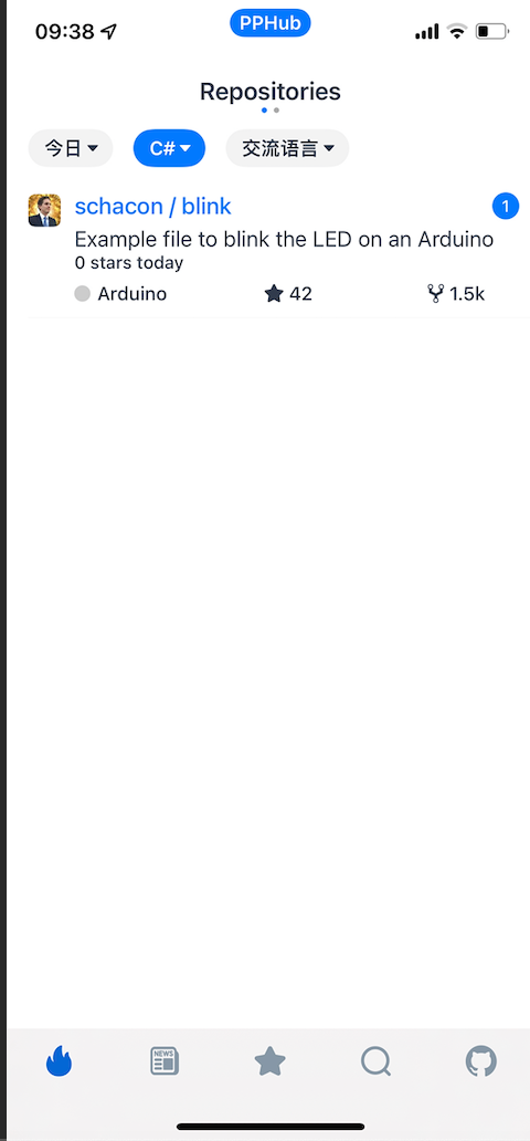 v2.6.7 - 热门榜单无法正确筛选C#开发语言的仓库 · Issue #830 · PPHubApp/PPHub-Feedback · GitHub