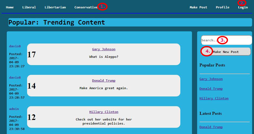 GitHub - DavidSmekal/reddit-style-website: Web Development Project for ...