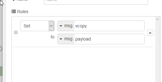 node change, split create permanent links between copy of msg ...
