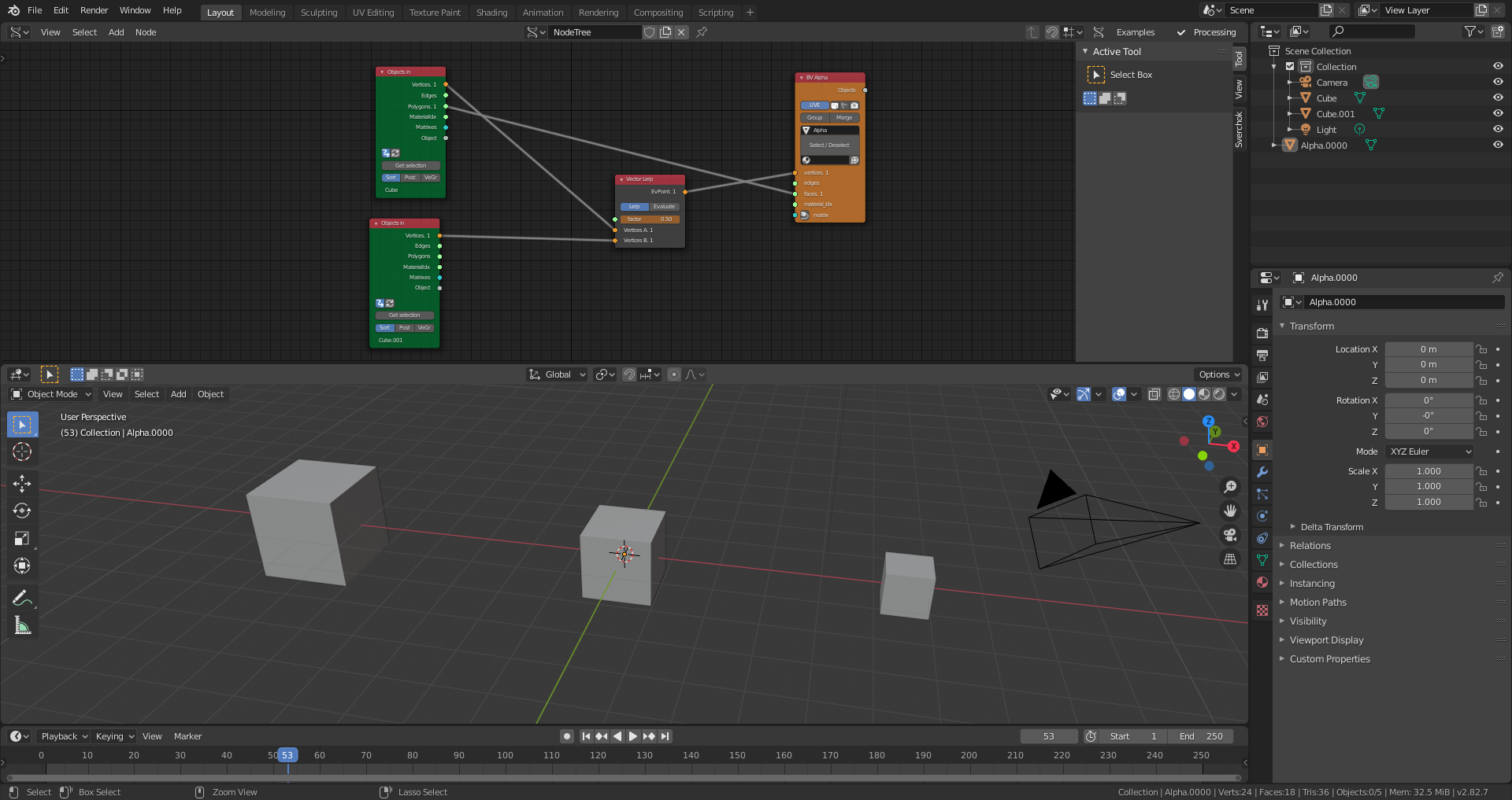 Unable to insert key frame on Vector Lerp · Issue #3248 · nortikin ...