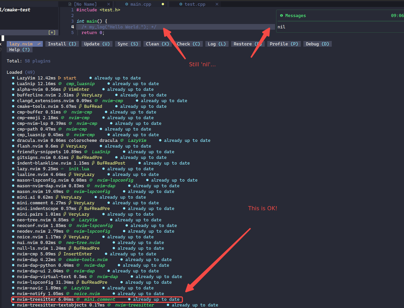bug: Cpp comment is nil, not "//" · Issue #1368 · LazyVim/LazyVim · GitHub