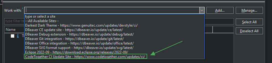 DBeaver 22.2.3 Portable - Unable to install DevStyle with CodeTogether Bundle · Issue #18005 ...