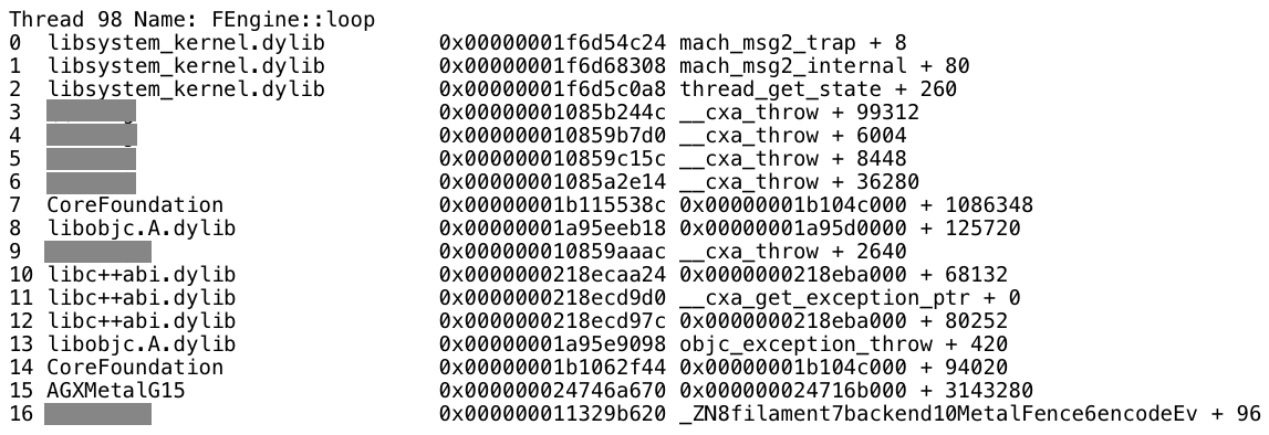 iOS 17 beta2 (21A5268h) crash · Issue #6921 · google/filament · GitHub