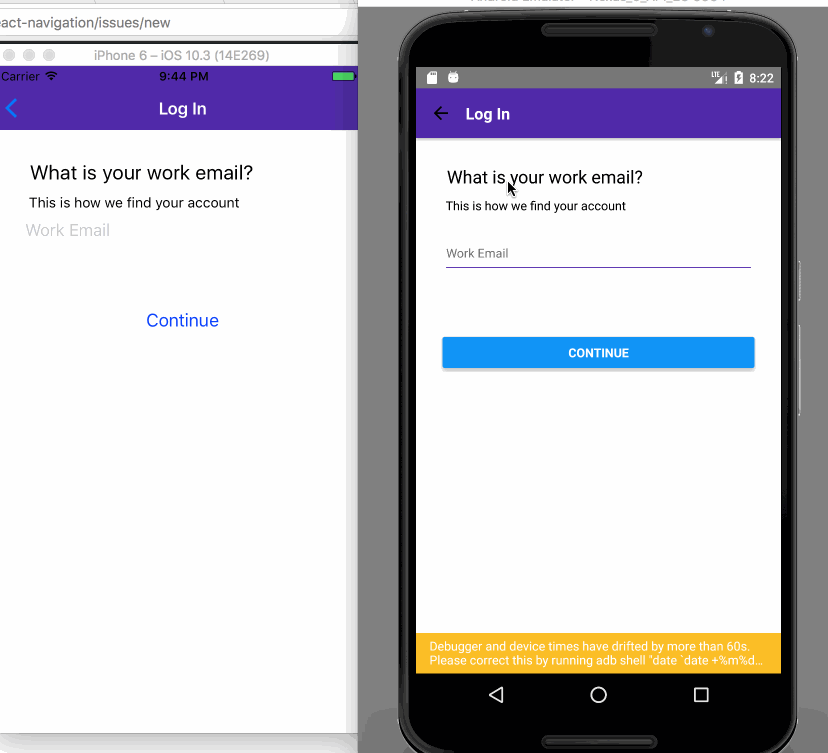Keep default Icons in StackNavigator headerLeft but change function · Issue #1788 · react ...
