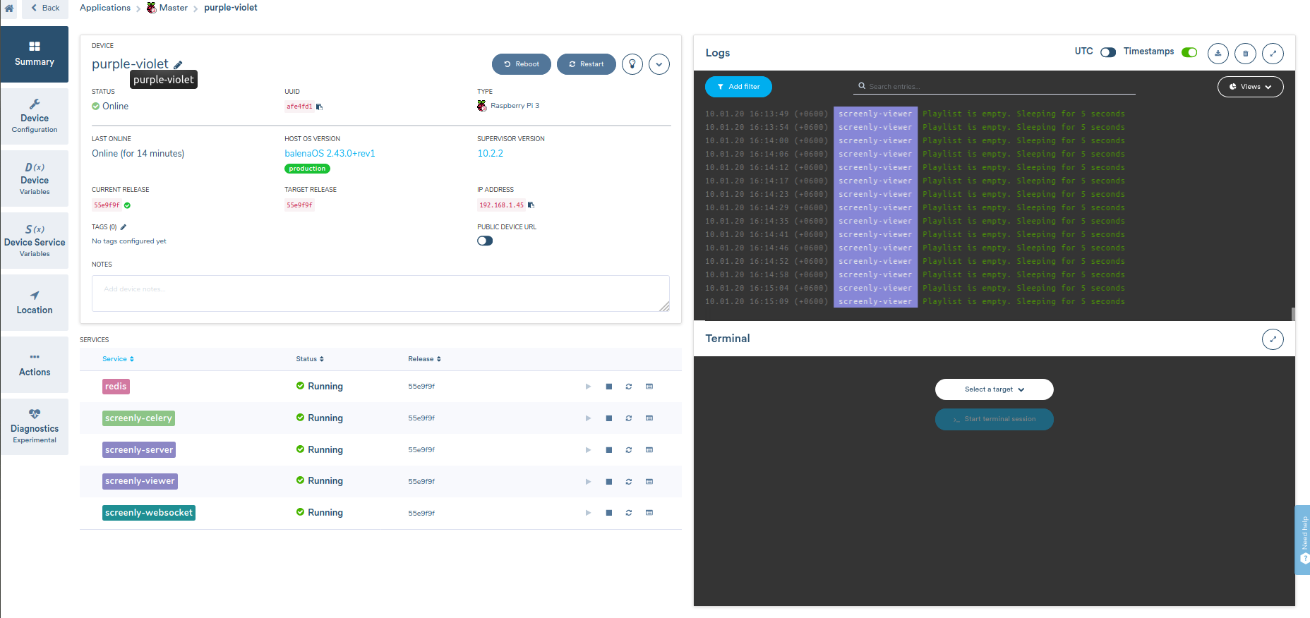 Mounting OSE in Balena · Issue #1238 · Screenly/Anthias · GitHub