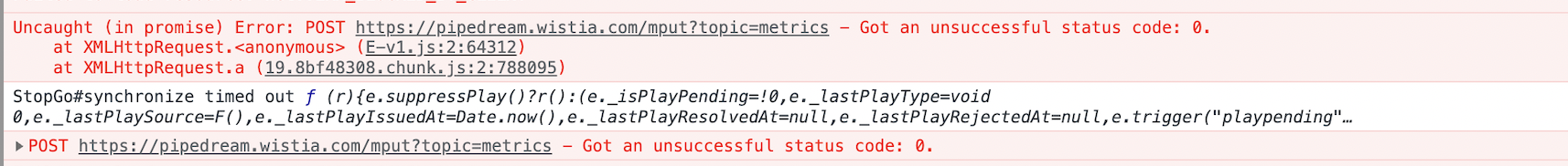 Wistia player infinite loading · Issue #1456 · cookpete/react-player · GitHub