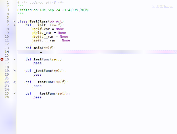 Code completion bug, variable or function starting with '_' · Issue #10291 · spyder-ide/spyder ...
