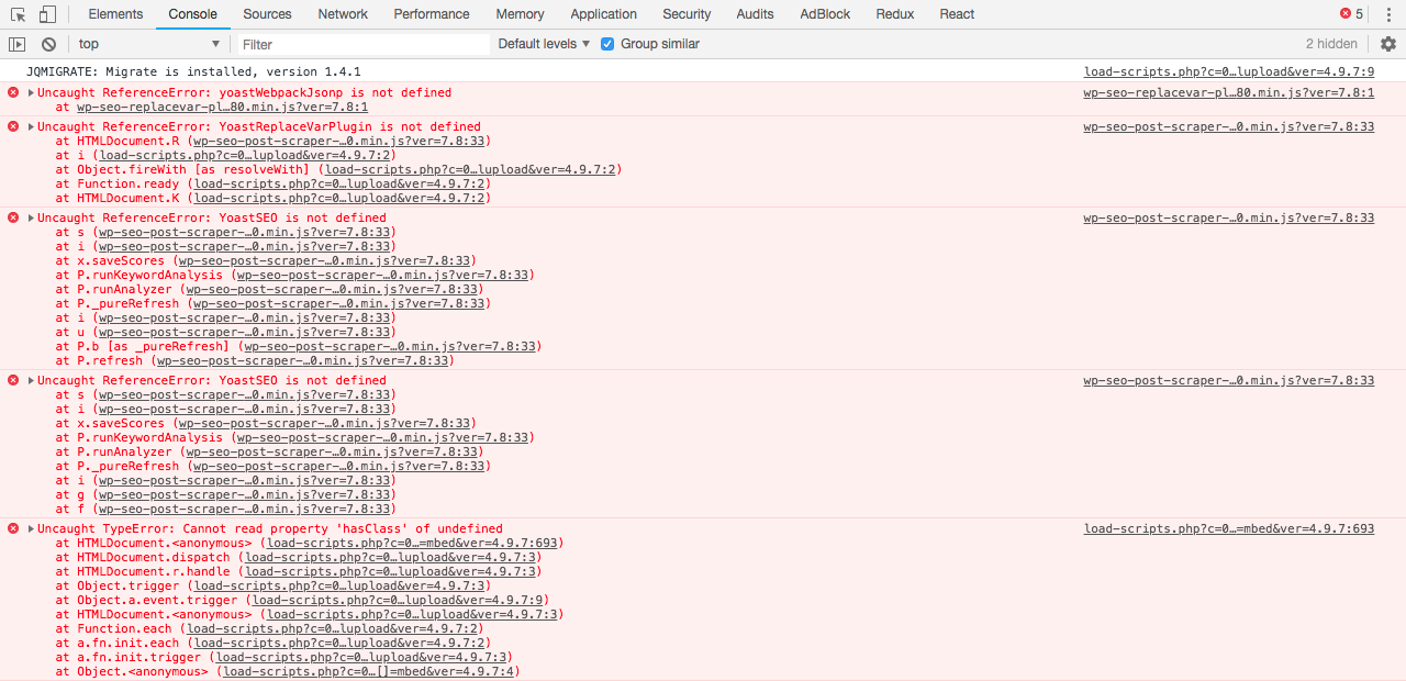 Error in CMB2 + Yoast CMB2 Field Analysis + Yoast SEO 7.5 or above · Issue #10370 · Yoast ...