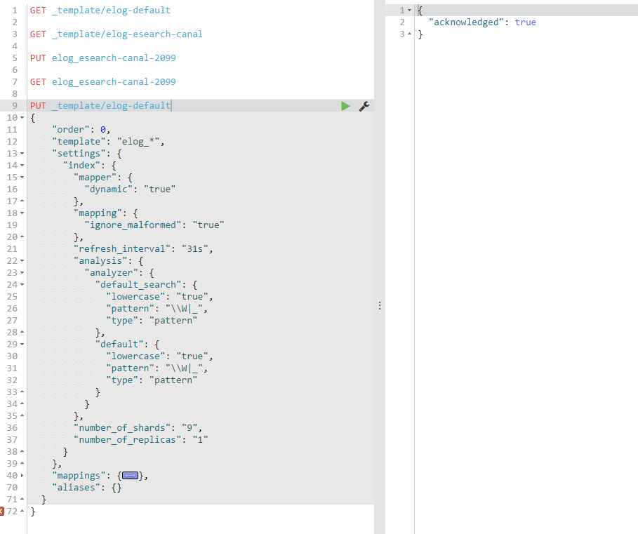 Mix Of Transport And Rest Api Breaks Index Template Merging · Issue 25899 · Elastic