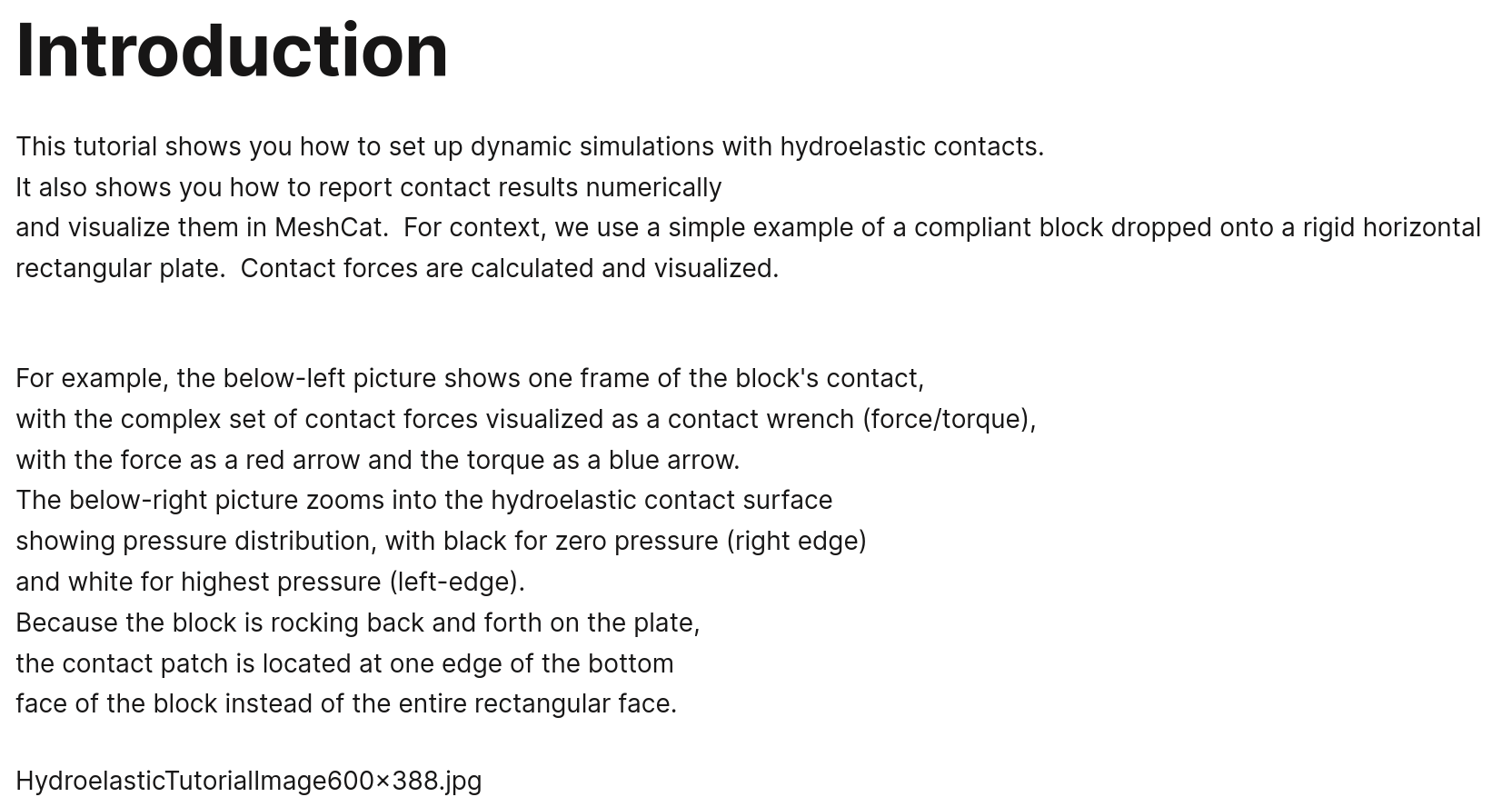 Hydroelastic Contact Basics Images Missing On Deepnote · Issue 19641 · Robotlocomotion Drake