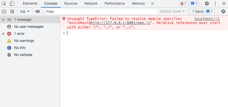 子应用切换为ESM模式下报错 · Issue #282 · empjs/emp · GitHub