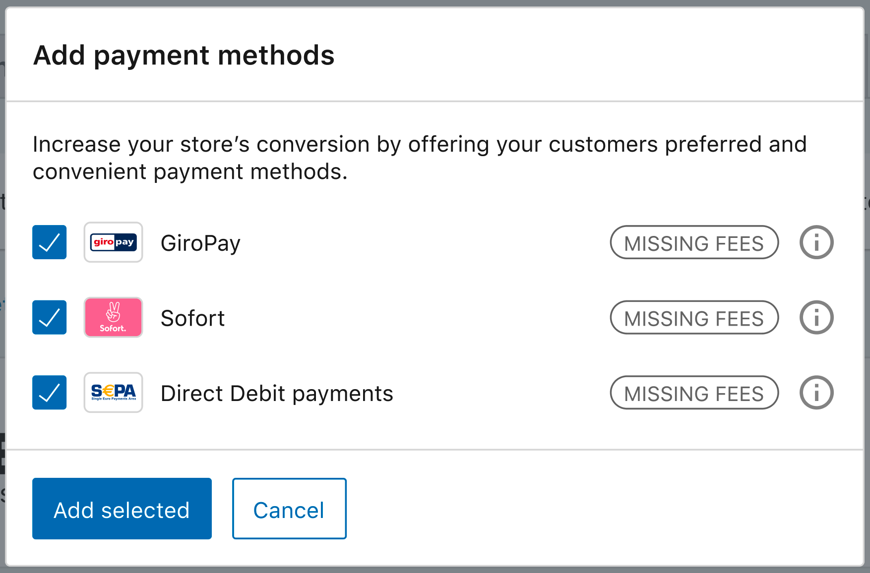 Add "Add payment methods" modal · Issue #1554 · Automattic/woocommerce ...