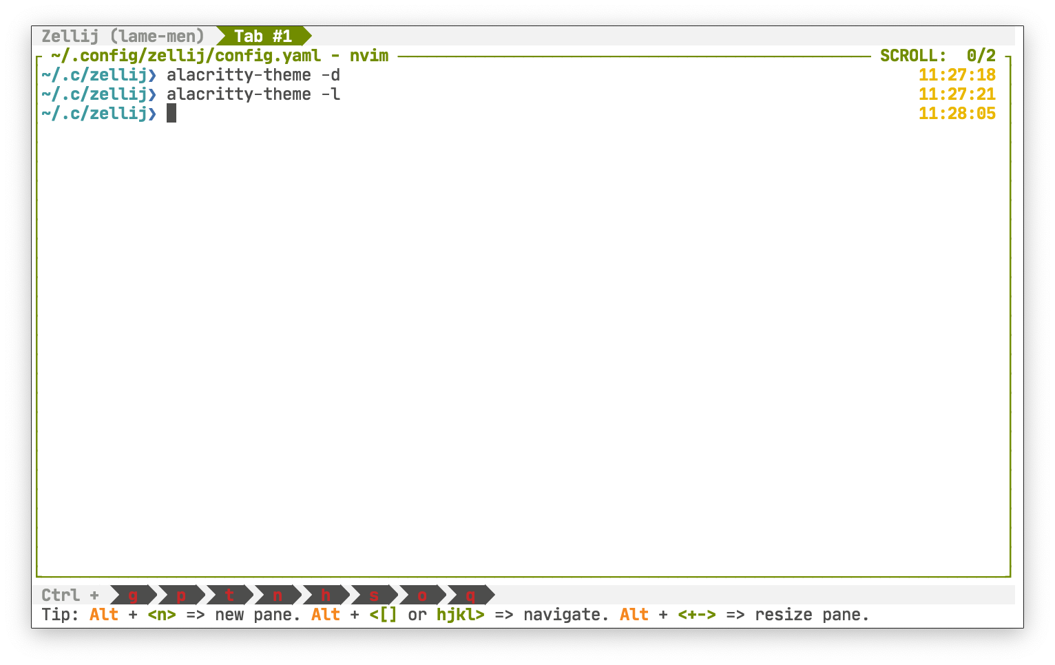 Add default color themes · Issue #562 · zellij-org/zellij · GitHub
