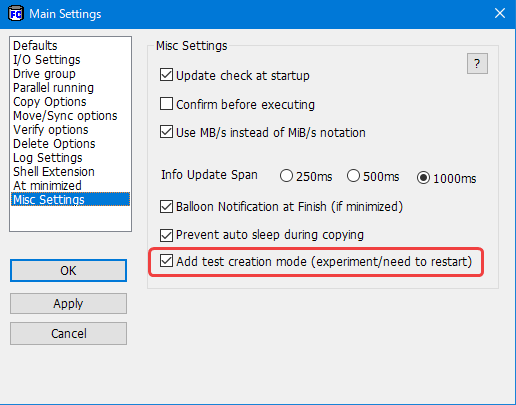 Performance similar to DiskSpd · Issue #134 · FastCopyLab/FastCopy · GitHub