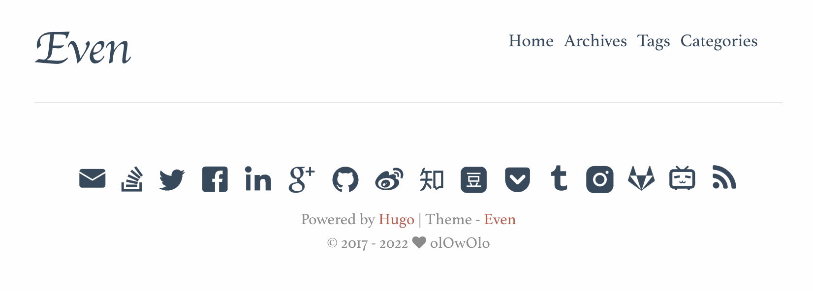 首页貌似不会显示文章信息 · Issue #378 · olOwOlo/hugo-theme-even · GitHub