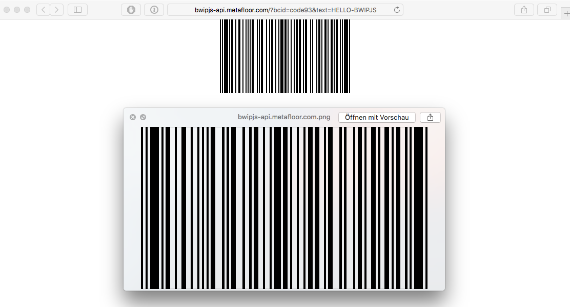 code93 gets rendered differently (and wrong) on nodejs · Issue #107 · metafloor/bwip-js · GitHub