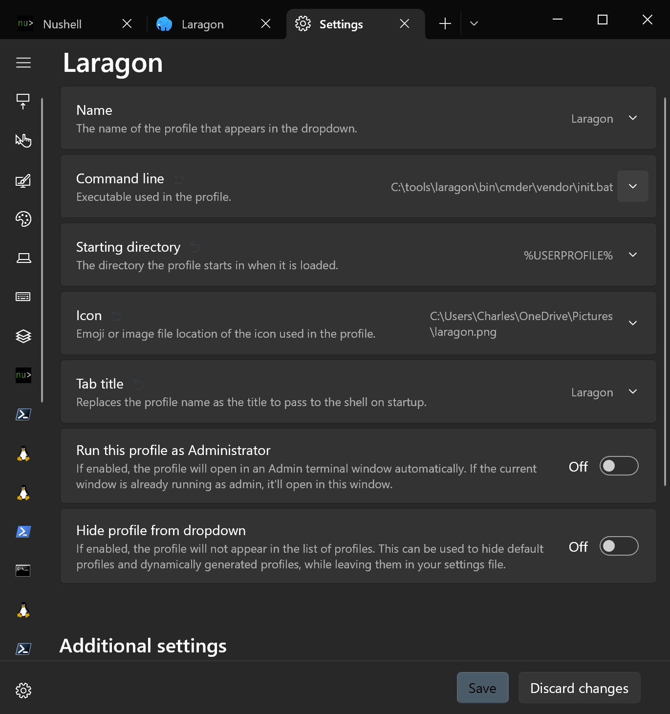 How can I use Windows Terminal instead of Cmder? · leokhoa laragon · Discussion #369 · GitHub